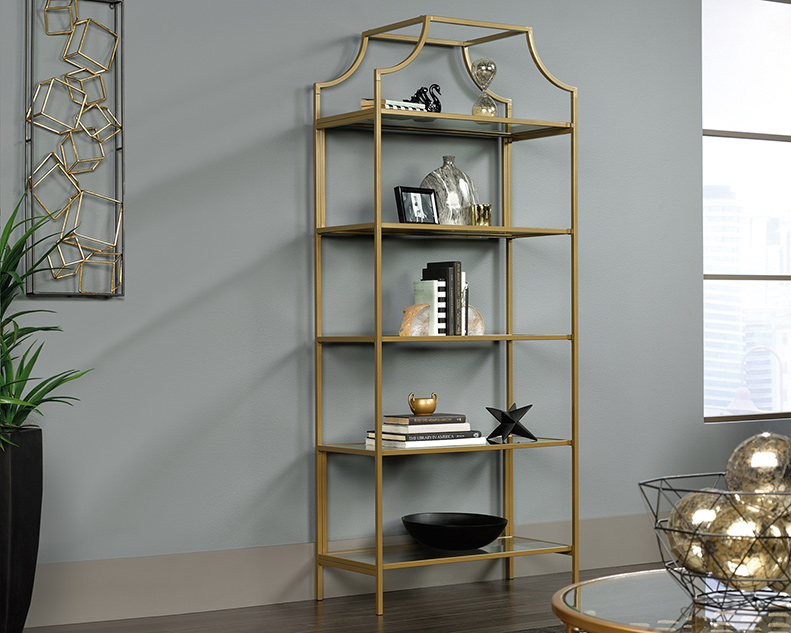 Sauder International Lux Bookcase (421434) – TheFurnitureCo.net Sauder International Lux Bookcase (421434) – TheFurnitureCo.net